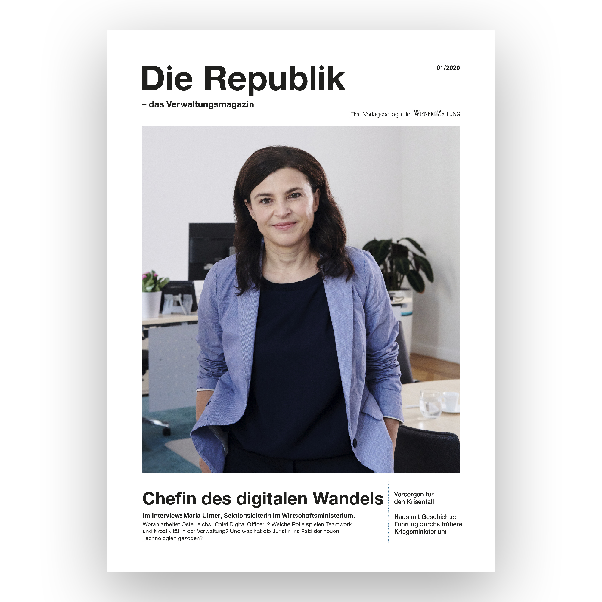 Die Republik 01/2020 - Marlovics Uhl Medien GmbH - mumg.at